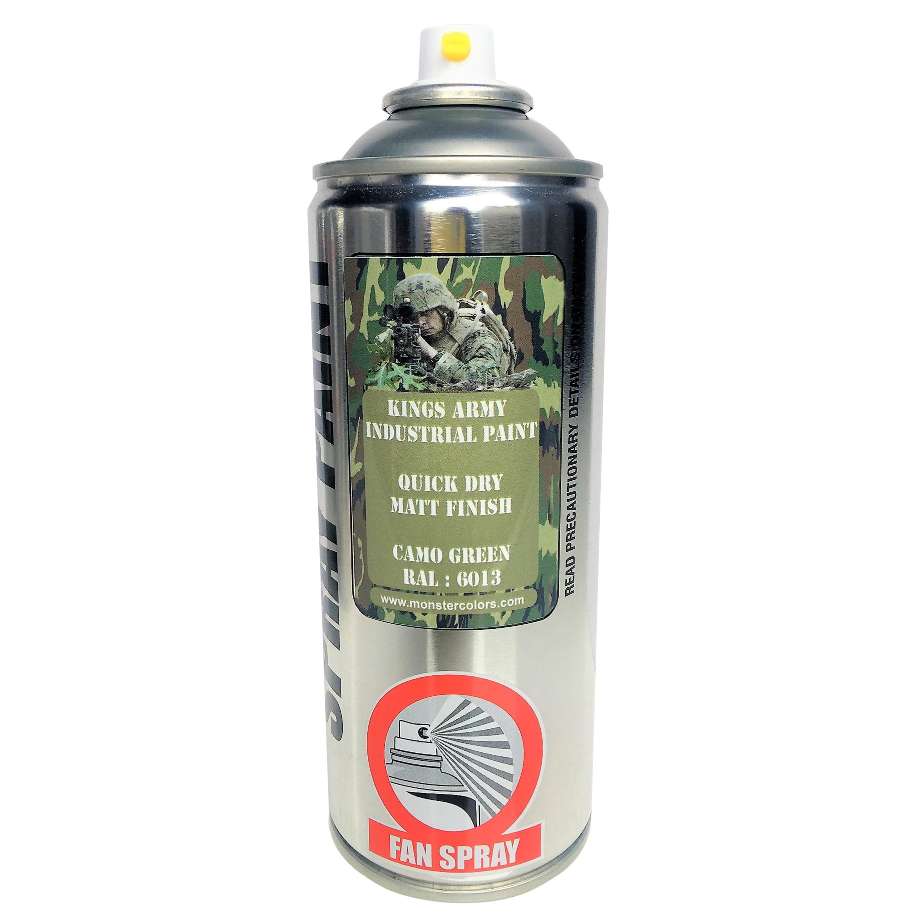 Kings Army Military Spray Paint Matt Finish