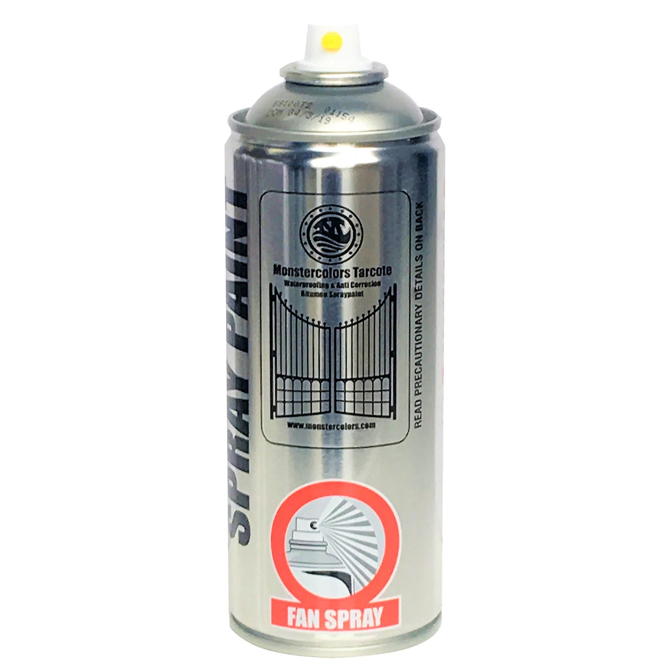 2 x Monster Black Bitumen Coversall Spray Paint