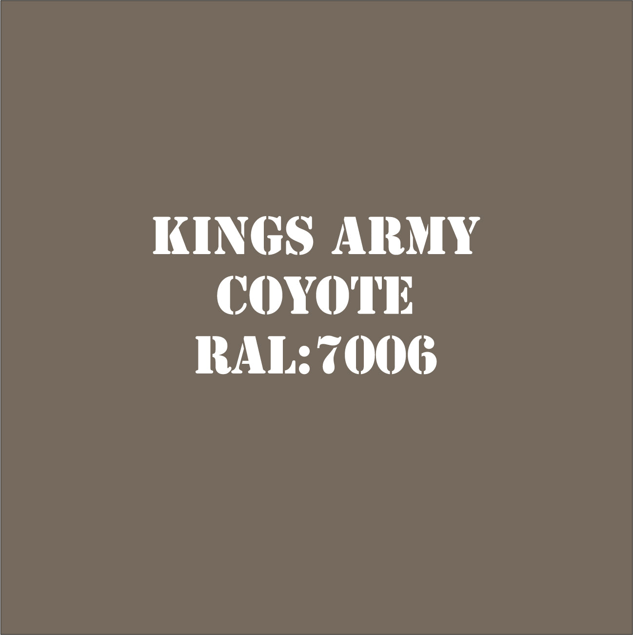 New Kings Army Military Matt Spray Paint 20 New Colours Army Spray ...